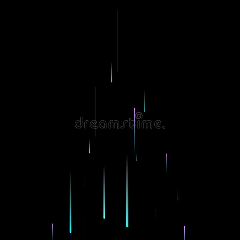 Fast Effect. Motion Neon Light Movement Static Stock Vector ...