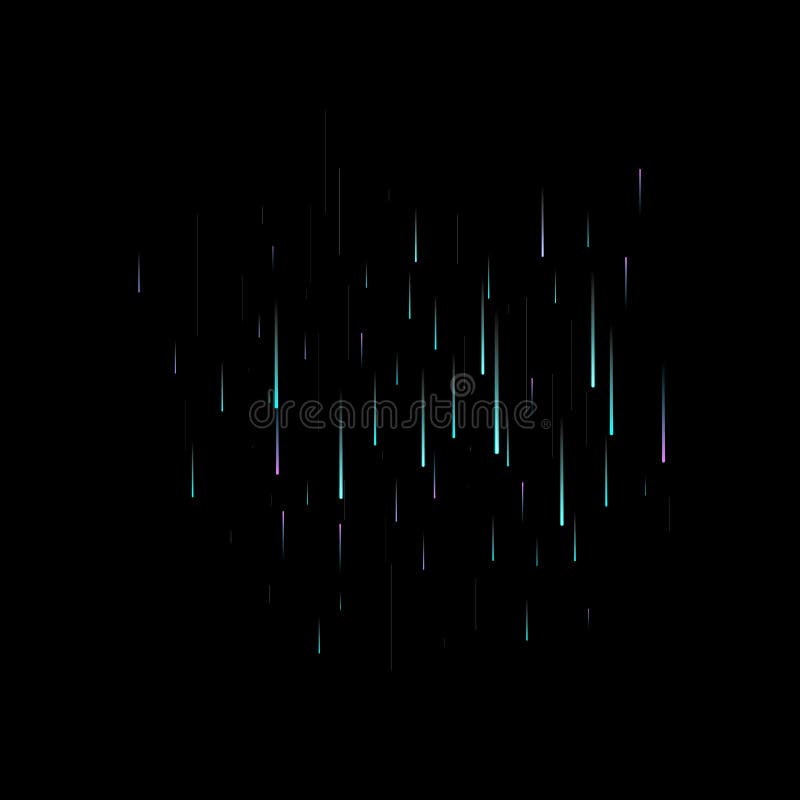 Fast Effect. Motion Neon Light Movement Static Stock Vector ...