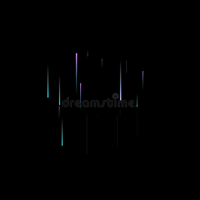 Fast Effect. Motion Neon Light Movement Static Stock Vector ...