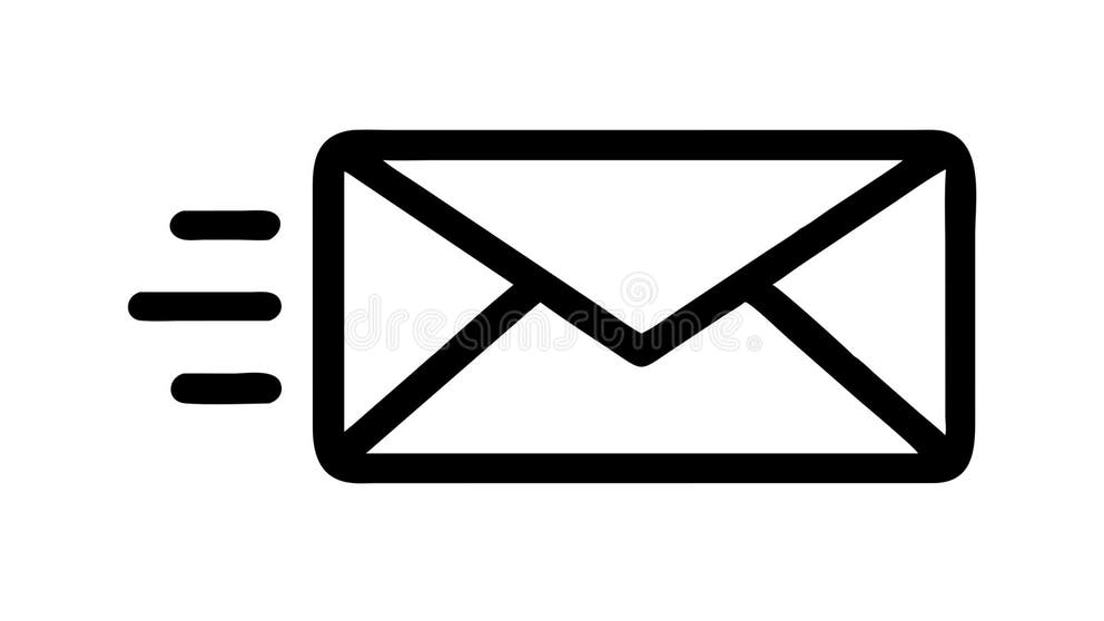 Fast Email Icon, Communication and Messaging, Vector Design Generative ...