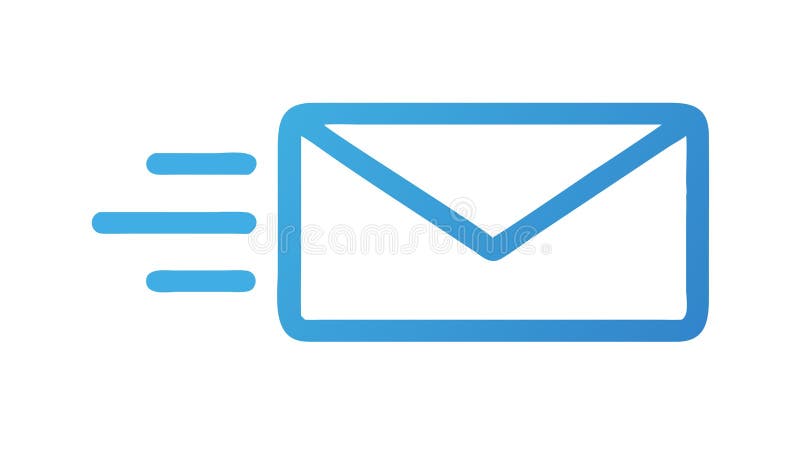 Fast Email Message Vector Icon for Express Communication, Vector Design ...