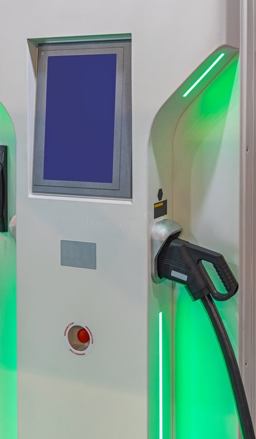 Fast EV Charger stock image. Image of electric, station - 274086827
