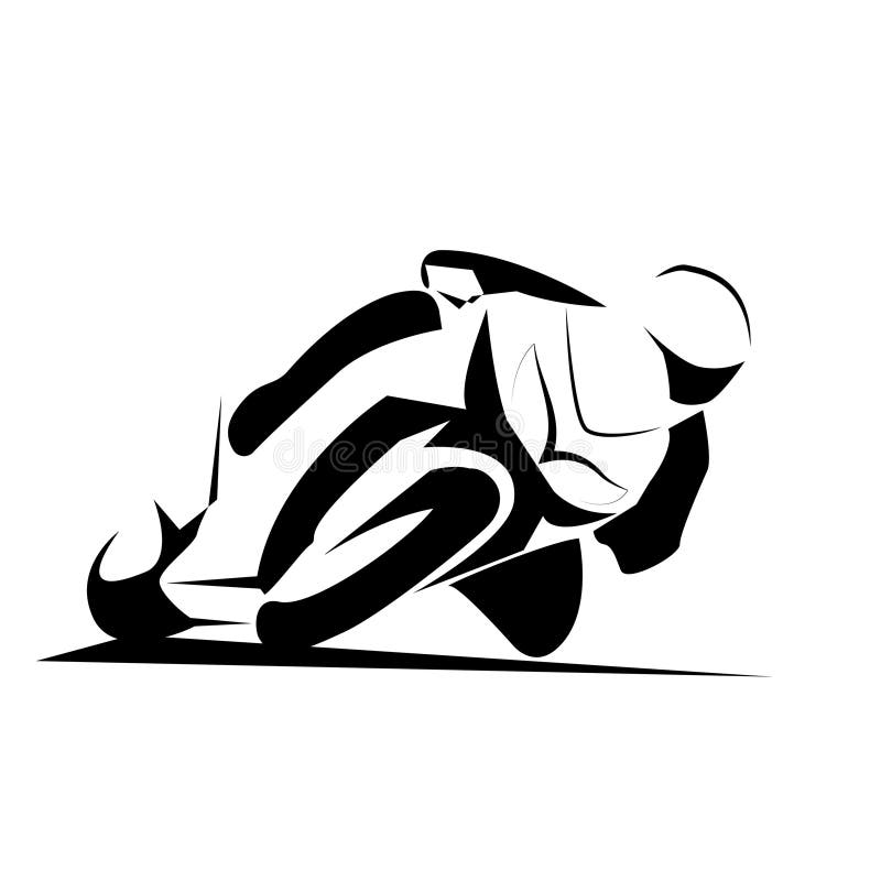 Fast Extreme Sport Bike Vector Eps10 Illustration Stock Vector ...