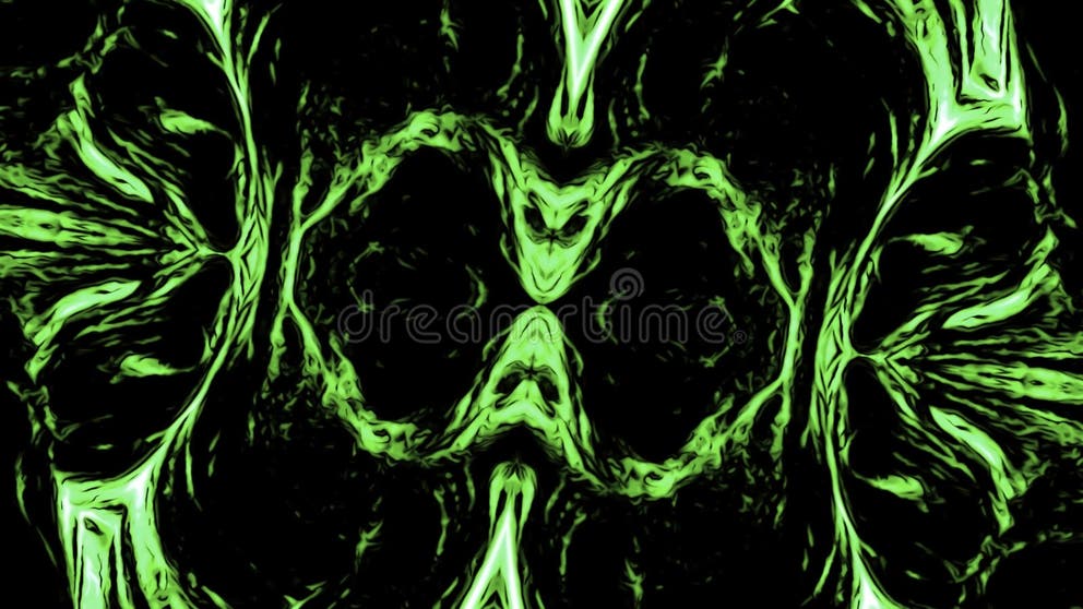 Fast Flow of Glowing Plasma. Design. Symmetrical Liquid Flow of Plasma ...