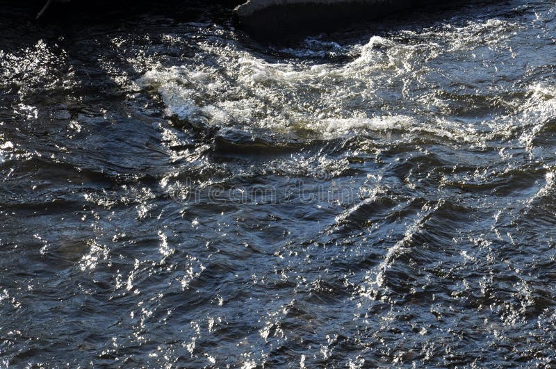 Fast flowing river stock photo. Image of flowing, waves - 47605842