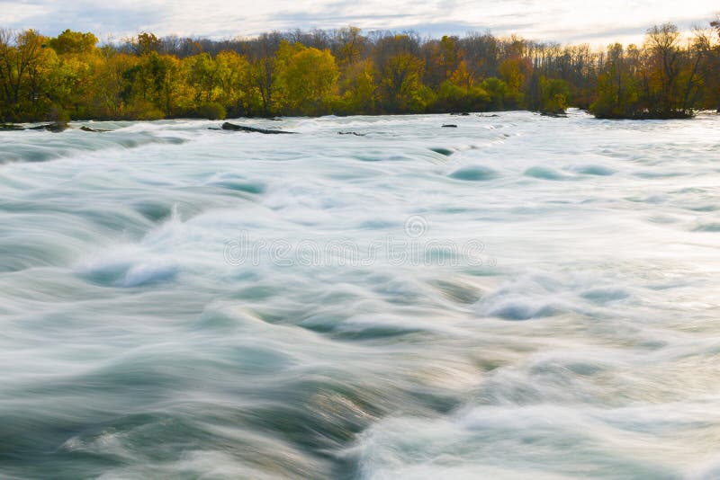 Fast Flowing River stock image. Image of exposure, beautiful - 46681599