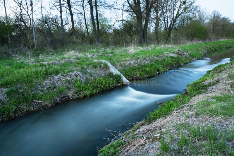 Fast Flowing River Dartmoor River Stock Photo - Image of woodland ...
