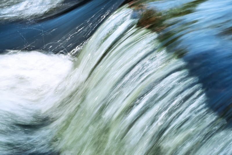 Fast flowing water stock image. Image of fast, horizontal - 14926233