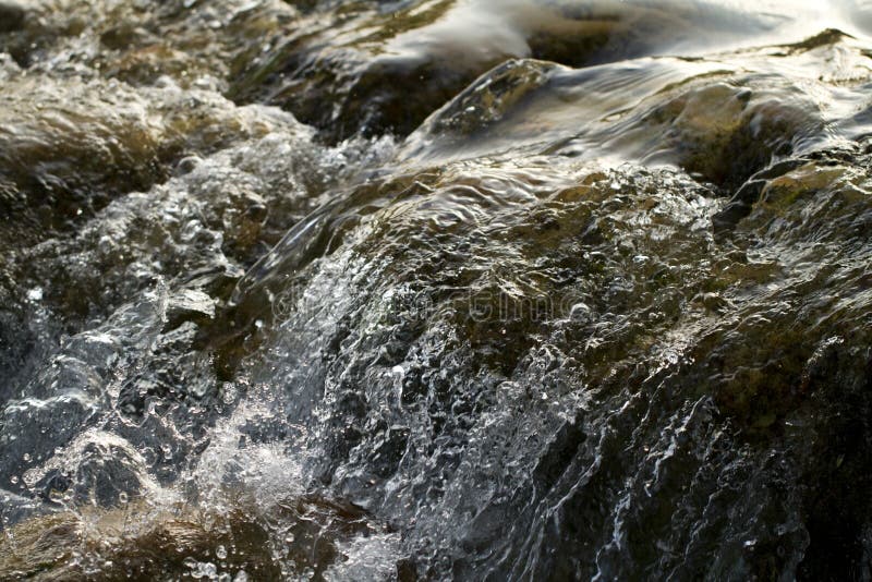 Fast flowing water stock image. Image of outdoors, speed - 105962725