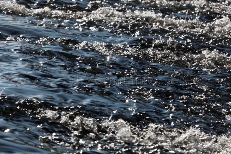 Fast flowing water stock photo. Image of clean, current - 87124770