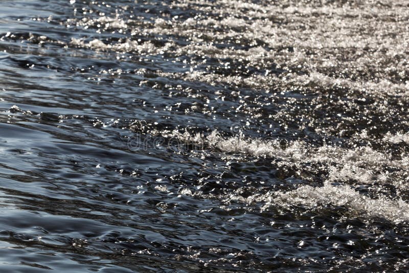 Fast flowing water stock photo. Image of outdoor, river - 87129492