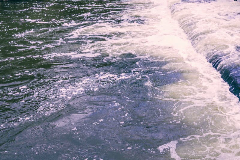 Fast flowing water stock image. Image of nature, flow - 167031897