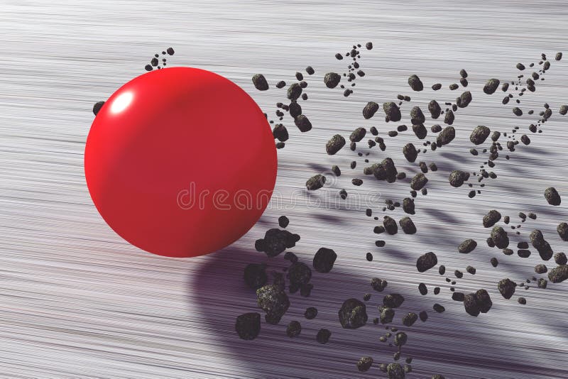 Fast Flying Red Ball Stock Illustrations – 237 Fast Flying Red Ball ...