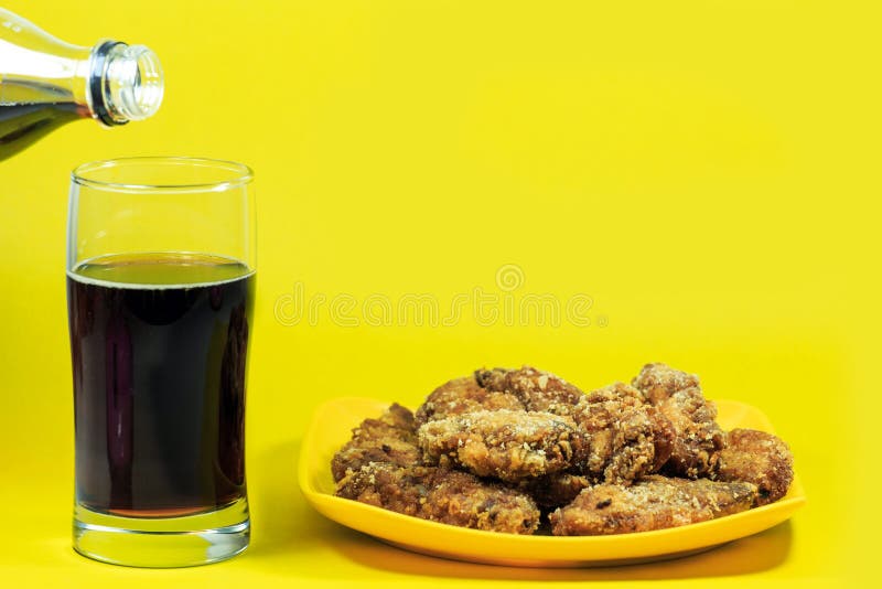 Fast food stock photo. Image of glass, pleasure, fried - 65120692
