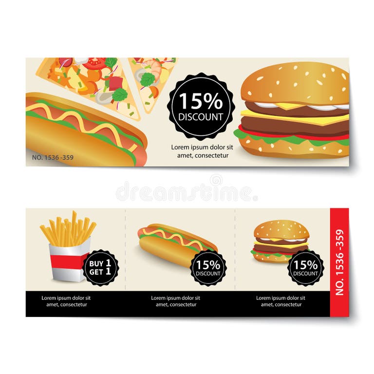 Food Coupon Stock Illustrations – 9,021 Food Coupon Stock Illustrations ...