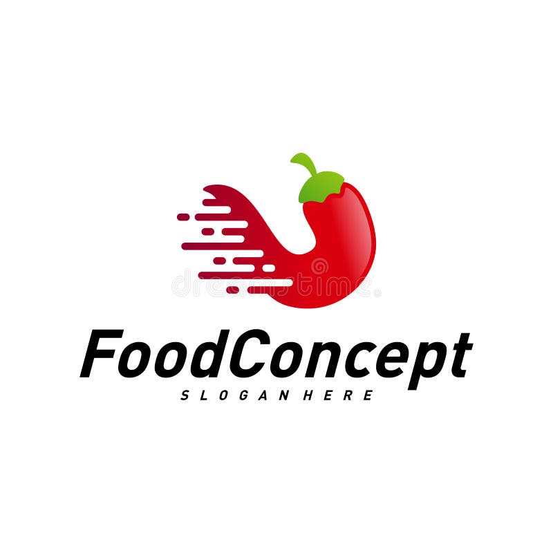 Fast Food Logo Concept Vetora R R Ilustração do Vetor - Ilustração de ...