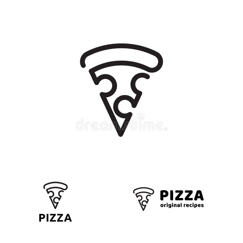 Fast Food Logo Design. Restaurant Emblem. Pizza Logo Design Concept ...