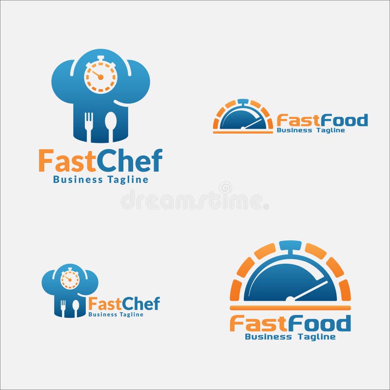 Fast Food Logo for Fast Food Service Restaurant or Fast Food Delivery ...
