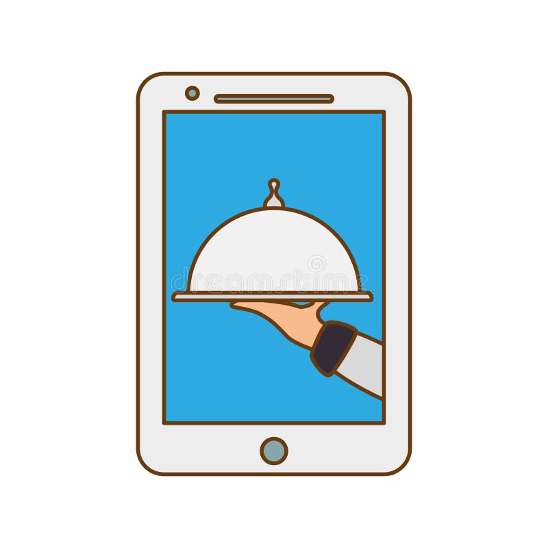 Fast Food Order Website Icon Stock Illustration - Illustration of ...