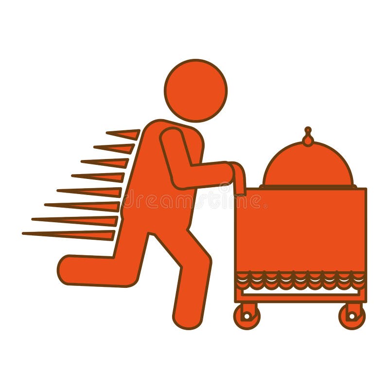 Fast food orders icon stock illustration. Illustration of concept ...