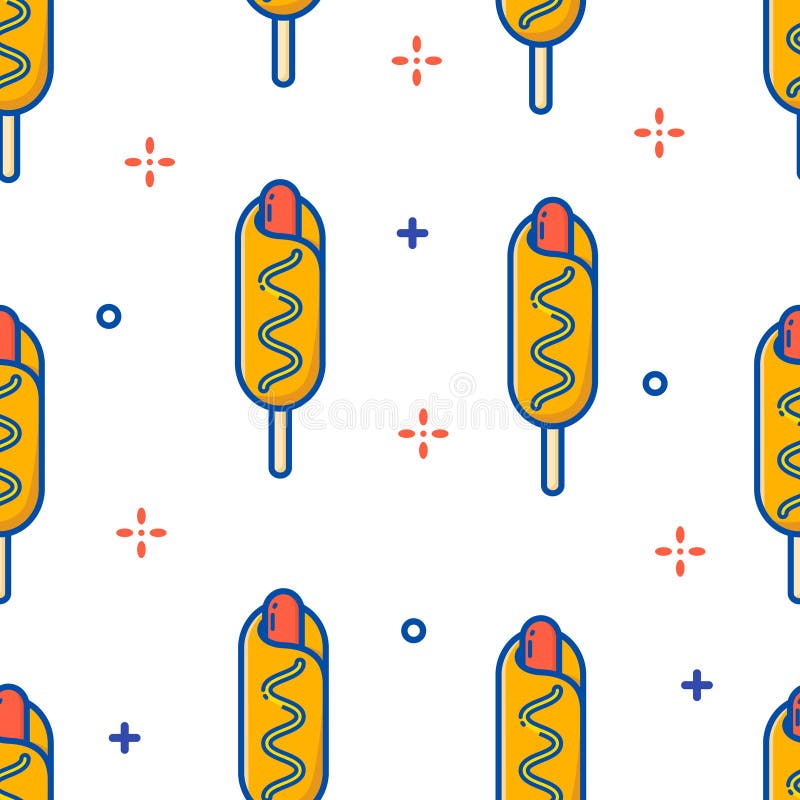 Corn Dog Stock Illustrations – 1,117 Corn Dog Stock Illustrations ...