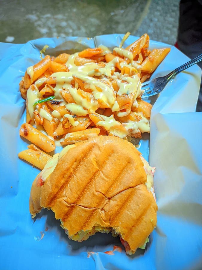 Fast food real image photo stock image. Image of cuisine - 377817747