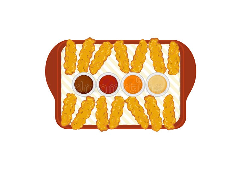 Fast Food Set Ready Fast Food Restaurant Menu. Fried Chicken Set ...