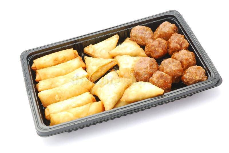 Fast food snack pack stock photo. Image of black, mouthwatering - 8168904