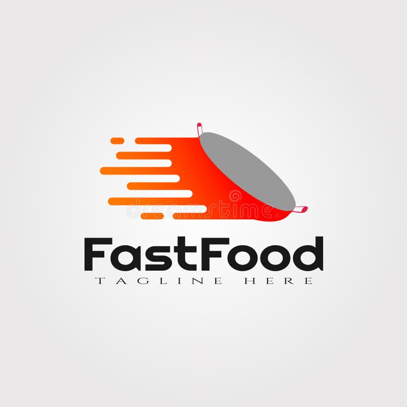 Fast Food Vector Logo Design ,food Icon, Illustration Element Stock ...