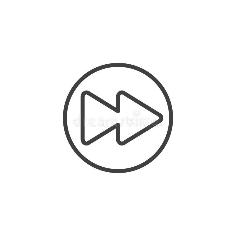 Fast Forward Icon Symbol Stock Illustrations – 7,497 Fast Forward Icon ...