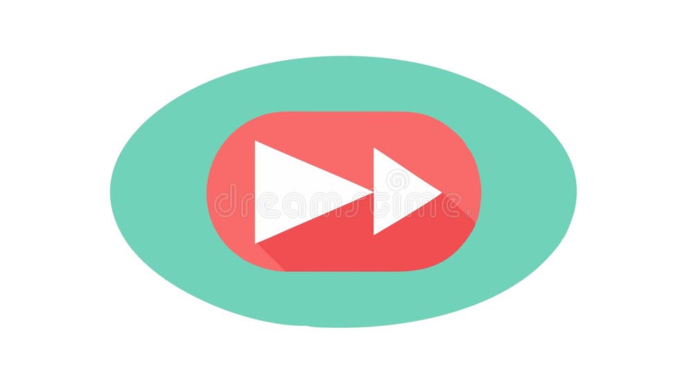 Fast Forward Icon, Media Control, Skip Ahead, Speed, Vector Design ...