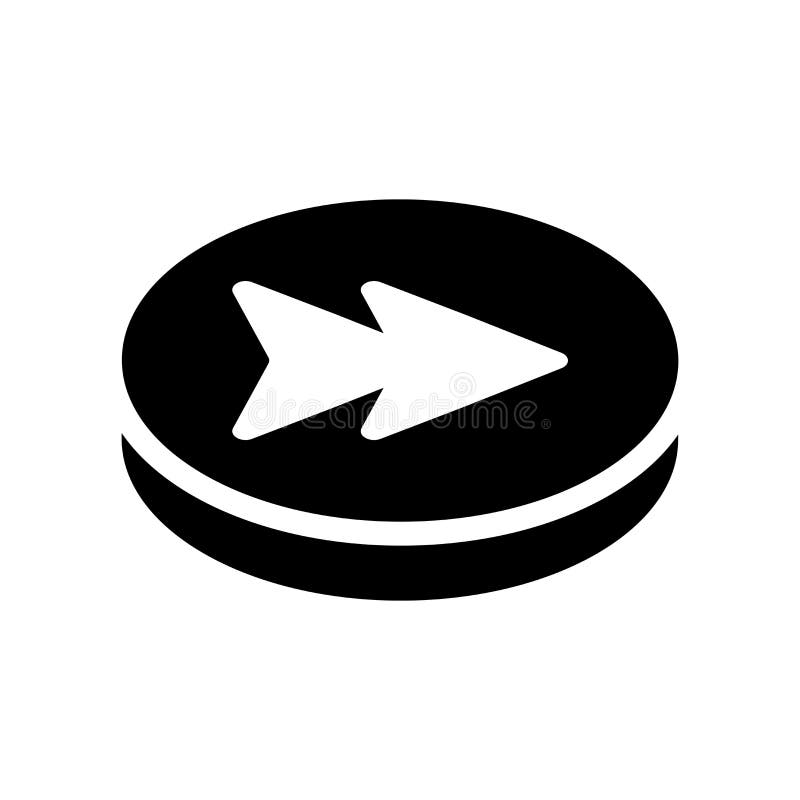 Fast Forward Icon. Trendy Fast Forward Logo Concept on White Background ...