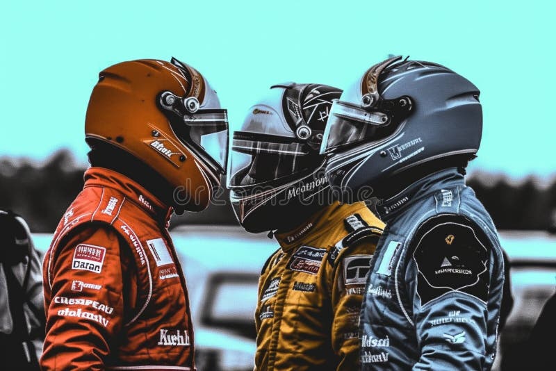 Fast and Furious: Illustration with a Formula 1 Theme Stock ...