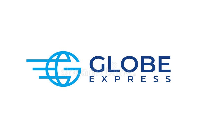 Fast Globe Logo Design. Good for Business Global Express Logistics ...