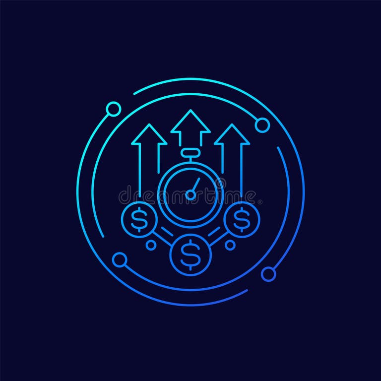 Fast Growth Icon Stock Illustrations – 10,446 Fast Growth Icon Stock ...