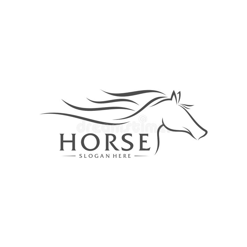 Fast Horse Logo Design Vector, Creative Design, Template, Illustration ...