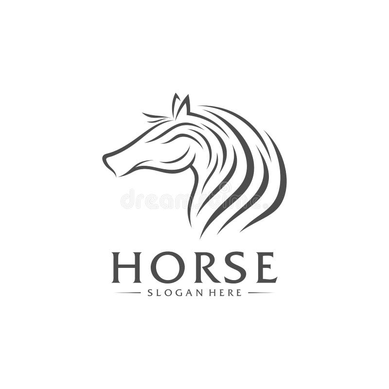 Fast Horse Logo Design Vector, Creative Design, Template, Illustration ...