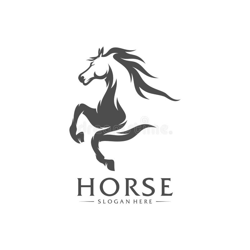 Fast Horse Logo Design Vector, Creative Design, Template, Illustration ...