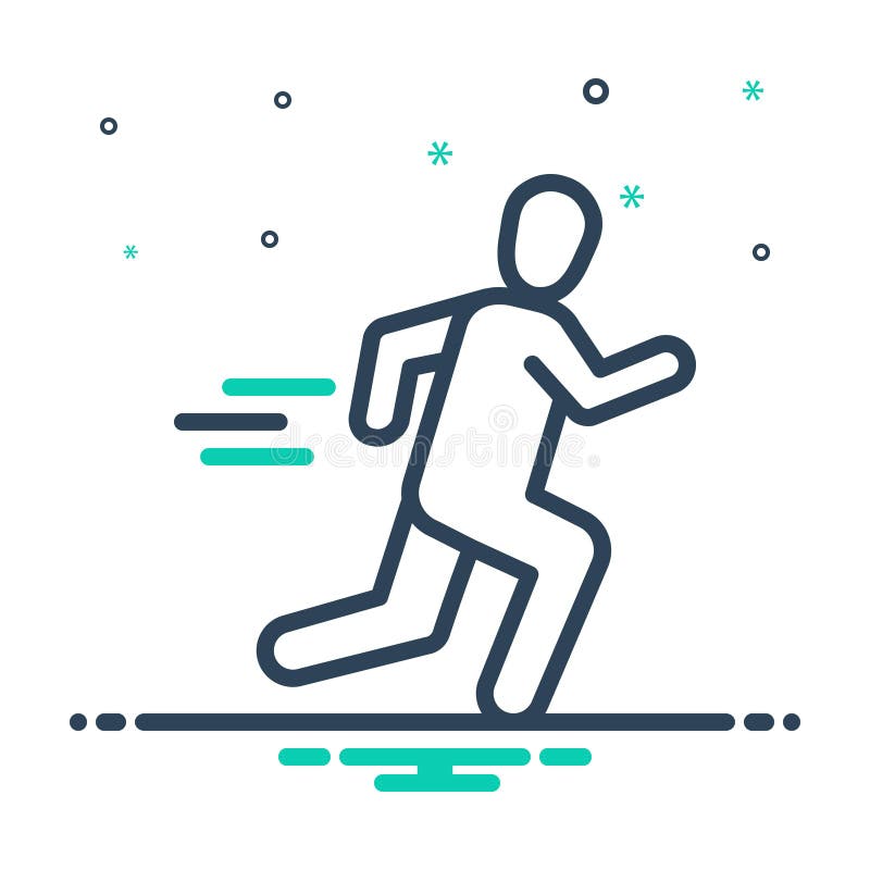 Mix Icon for Fast, Rapid and Dashing Stock Vector - Illustration of ...