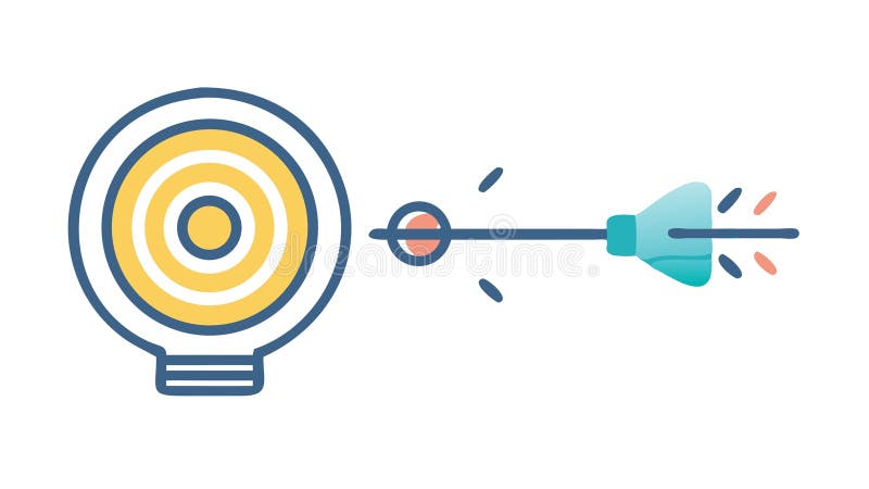 Fast Idea Icon Vector with Lightbulb and Arrow, Vector Design ...