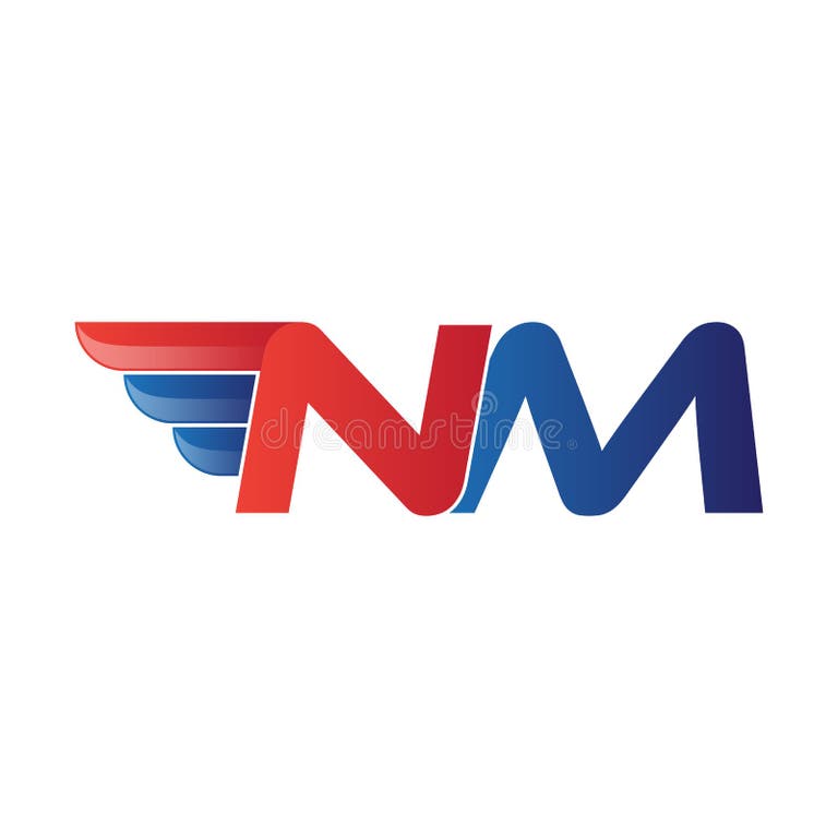 Nm Logo Red Blue Stock Illustrations – 24 Nm Logo Red Blue Stock ...
