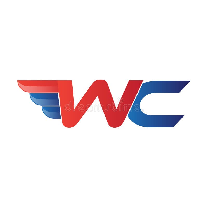 Fast Initial Letter SD Logo Vector Wing Stock Vector - Illustration of ...