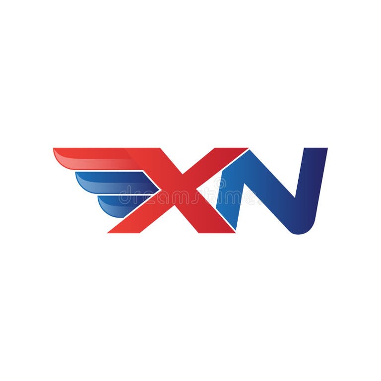 Letter Xn Logo Stock Illustrations – 878 Letter Xn Logo Stock ...
