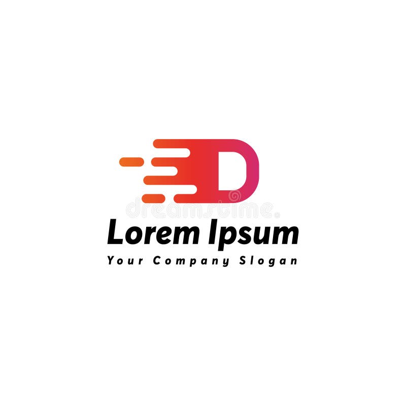 Letter D Fast Logo Vector Stock Illustrations – 662 Letter D Fast Logo ...