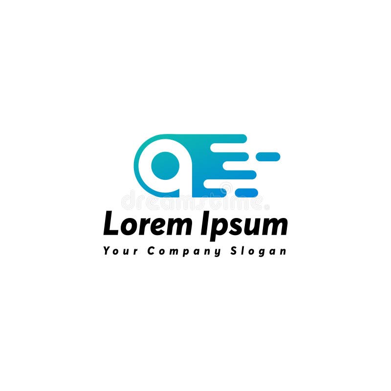 Fast Letter a Logo Icon Design Vector Stock Vector - Illustration of ...