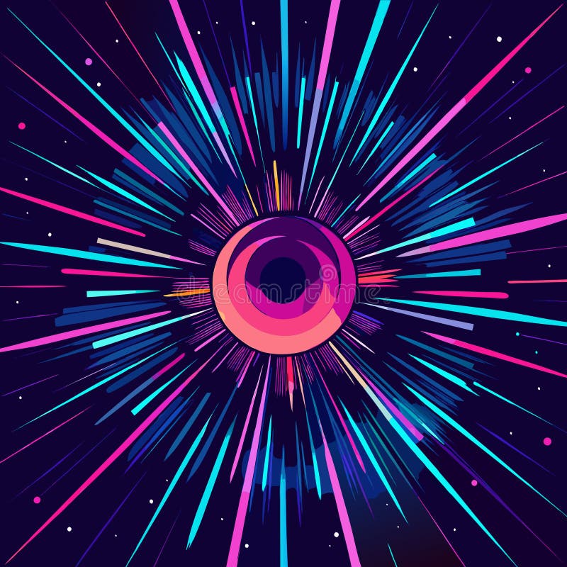 Fast Light Motion Speed Effect. Vector Realistic Illustration of ...