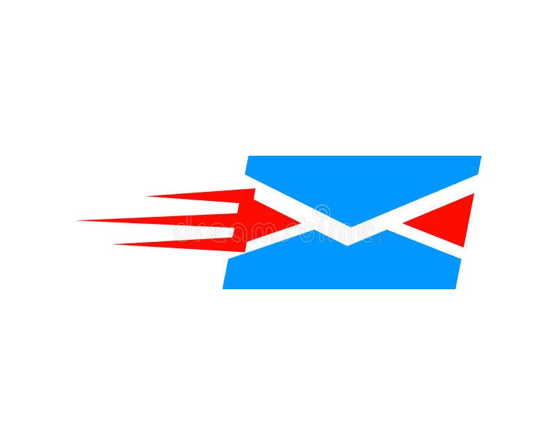 Fast mail stock vector. Illustration of postage, envelope - 12137565