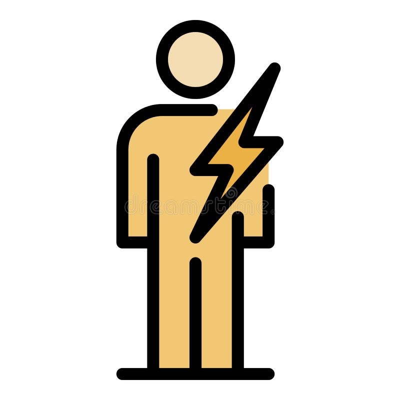 Fast Man Digestion Icon Color Outline Vector Stock Vector ...