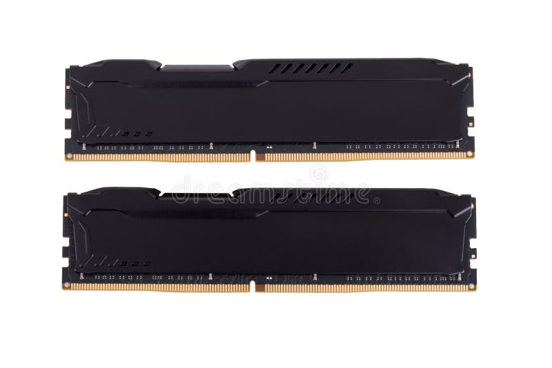 Fast Memory KIT DDR4 for PC Stock Image - Image of green, connection ...