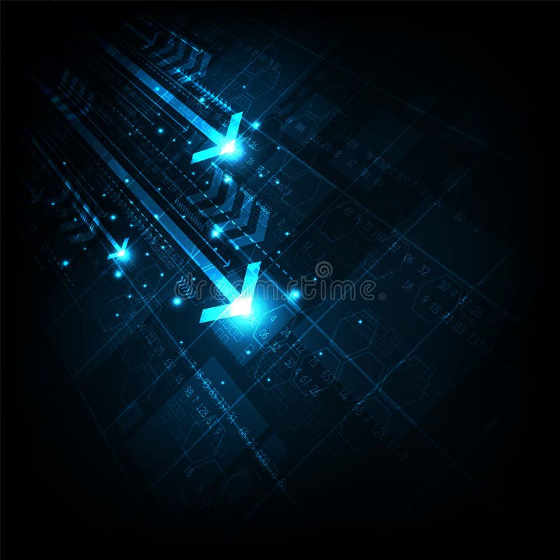 Fast Communication System of the Future World. Stock Vector ...